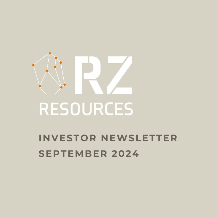 Investor Updates - RZ Resources